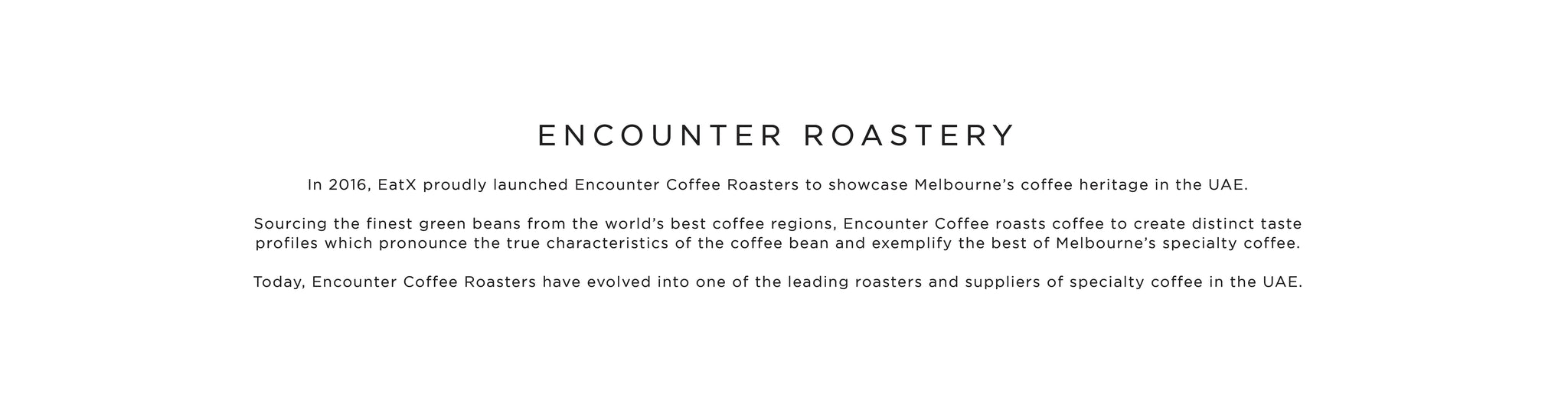 Encounter Coffee Roasters